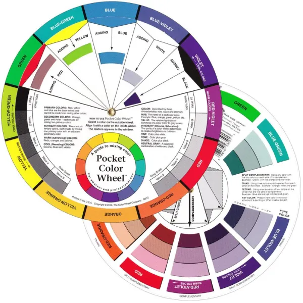 PERMANENT MAKE UP COLOR WHEEL | Tinten, Maschinen und weiteres ...